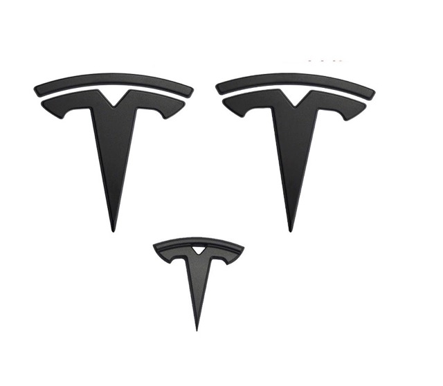 Emblem Kit Tesla Model 3 | Norsk nettbutikk med tilbehør til Tesla